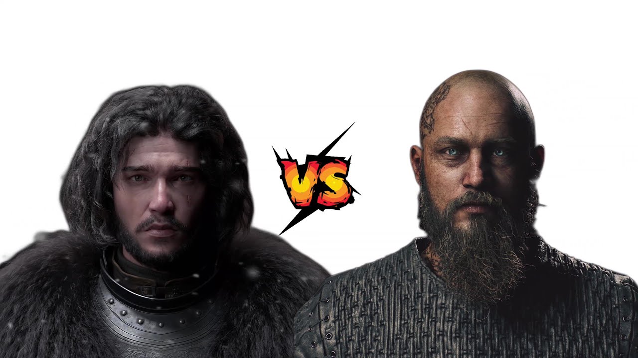 Jon Snow vs Ragnar Lothbrok - YouTube