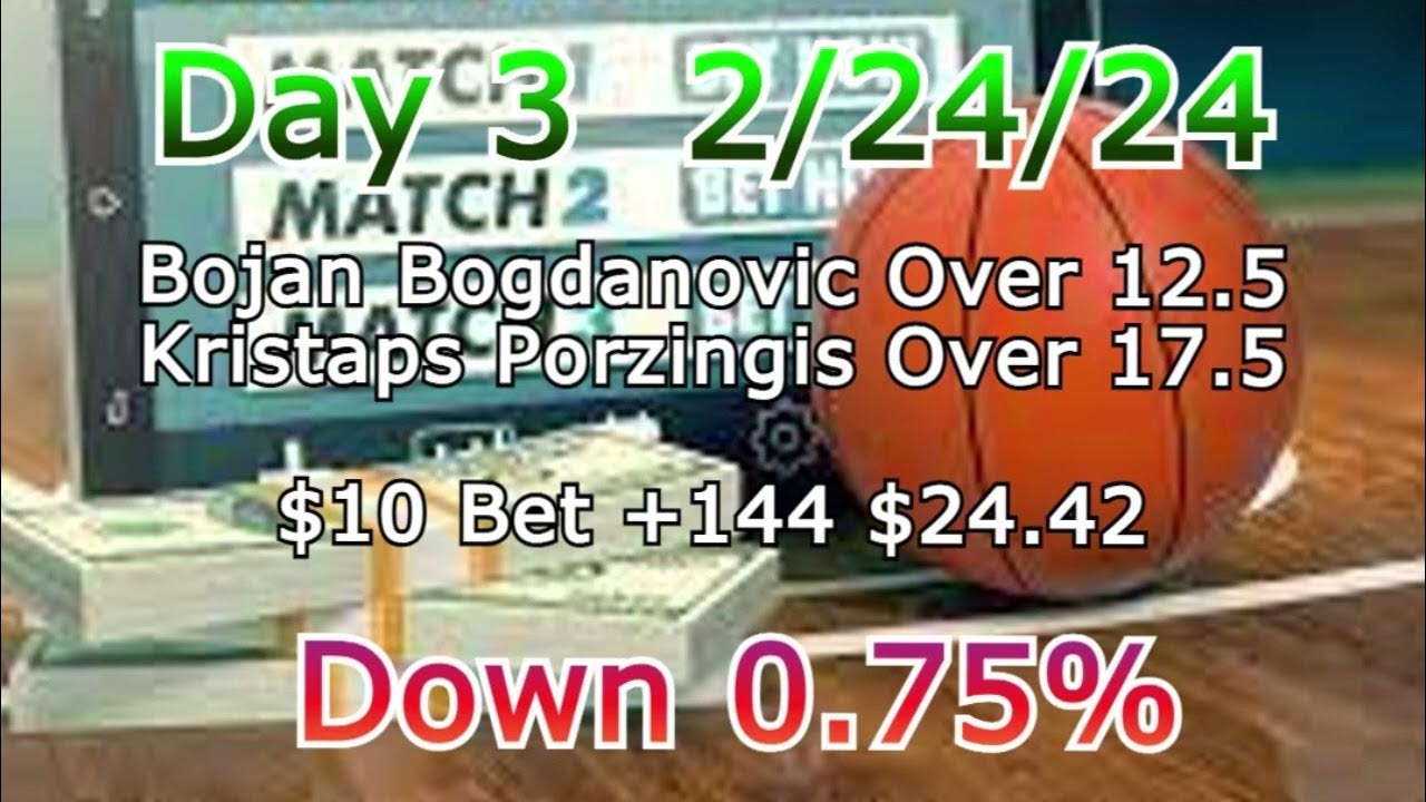 Parlay Day #3 - 40 Days with $400 - YouTube