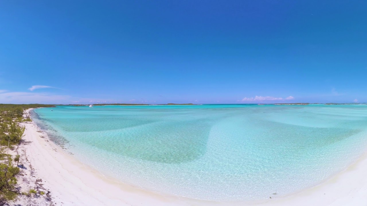 360° Birds Eye View of Exuma's Beauty. - YouTube