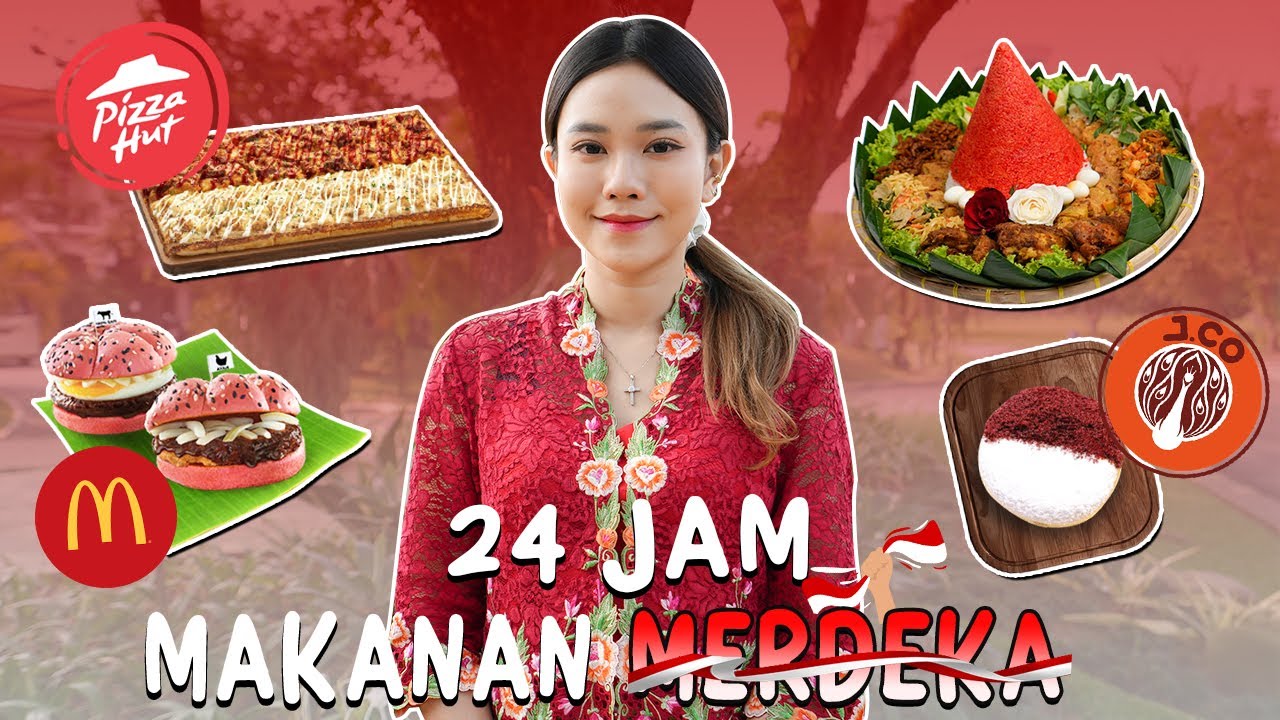24 JAM MAKANAN EDISI KEMERDEKAAN! - YouTube
