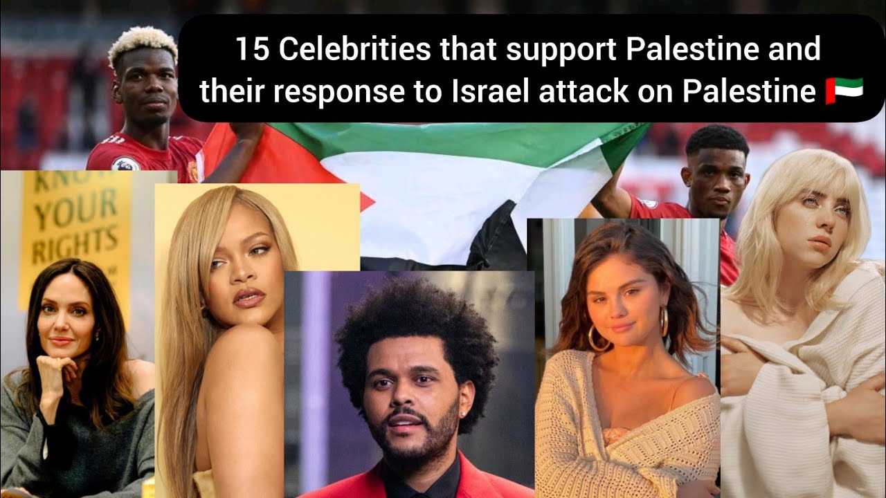 15 Celebrities that stand with Palestine 🌹. #palestine #savepalestine # ...