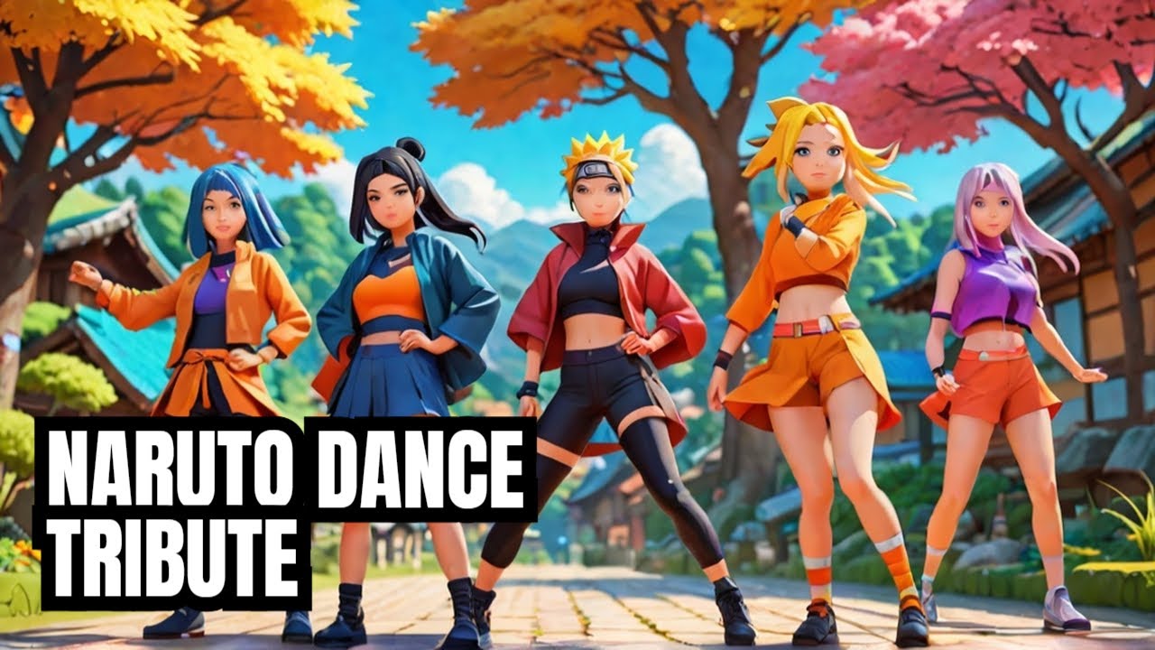 Naruto Girls Dance Tribute: The Cutest Konohagakure Choreography - YouTube