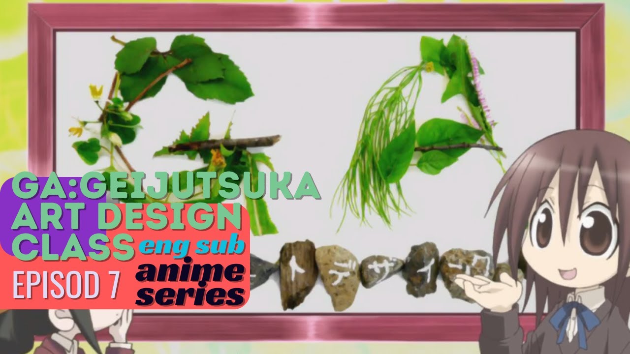 episode 7/12 : Geijutsuka Art Design Class - Trompe-l'oeil (eng sub ...