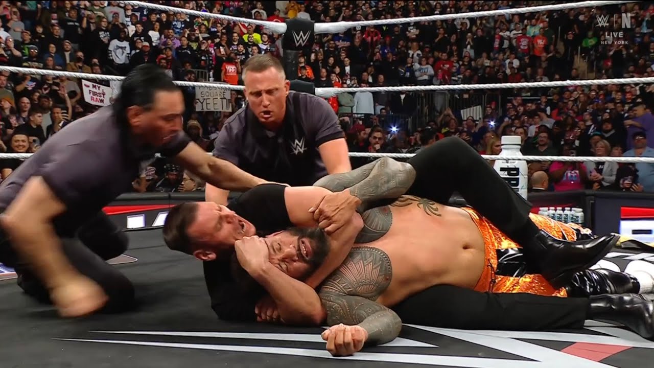 Gunther attacks Jey Uso | WWE RAW 3/10/2025 - YouTube