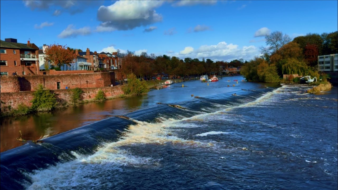 Sunny Nature View | Chester River & Clear Sky | Hidden Trails UK ...