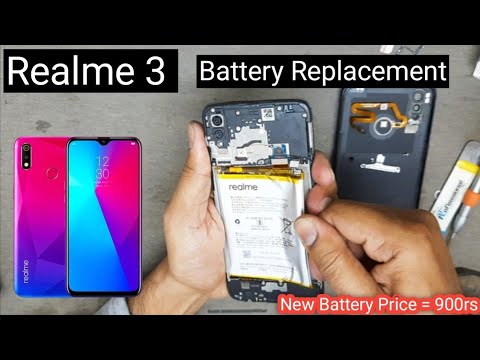 Realme 3 Battery Replacement & Battery Price 900rs - YouTube