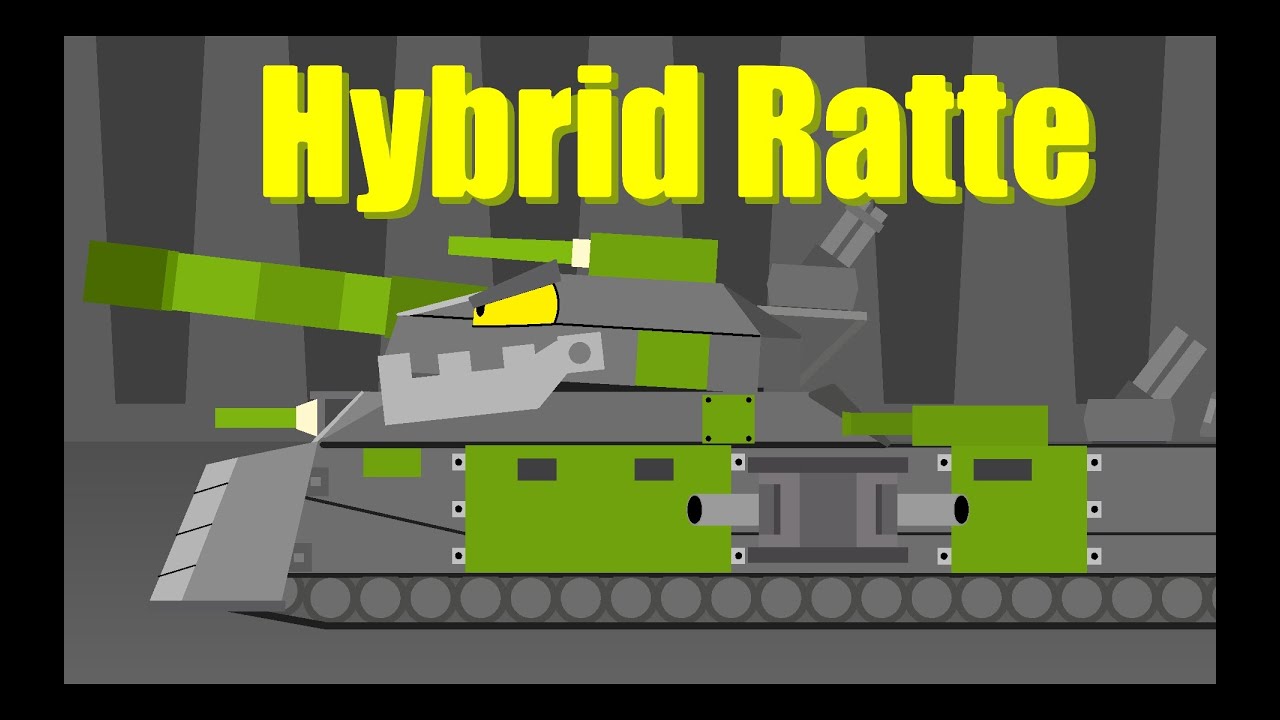 Hybrid Ratte - Cartoons about tanks - YouTube