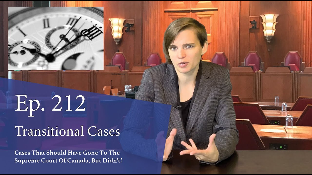Transitional Cases: Cases That Should Have Gone to the Supreme Court of ...