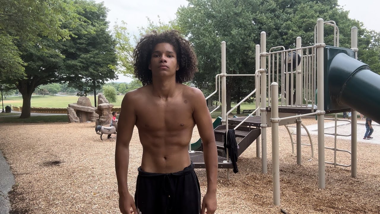 Calisthenics upper body park workout to get aesthetic - YouTube