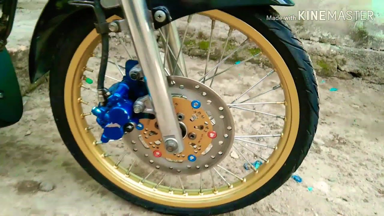 Modifikasi satria Fu standar - YouTube