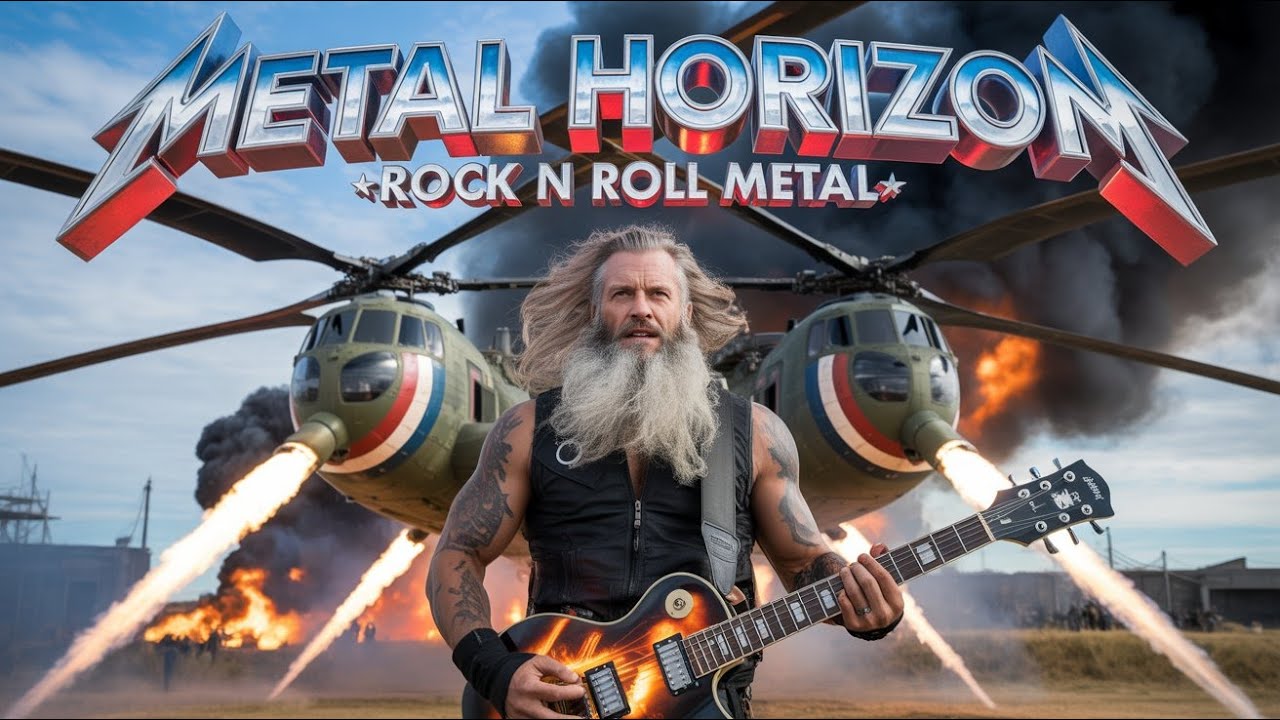 METAL HORIZON 🔥 Outlaw of the Skies | White-Haired Metal Legend - YouTube