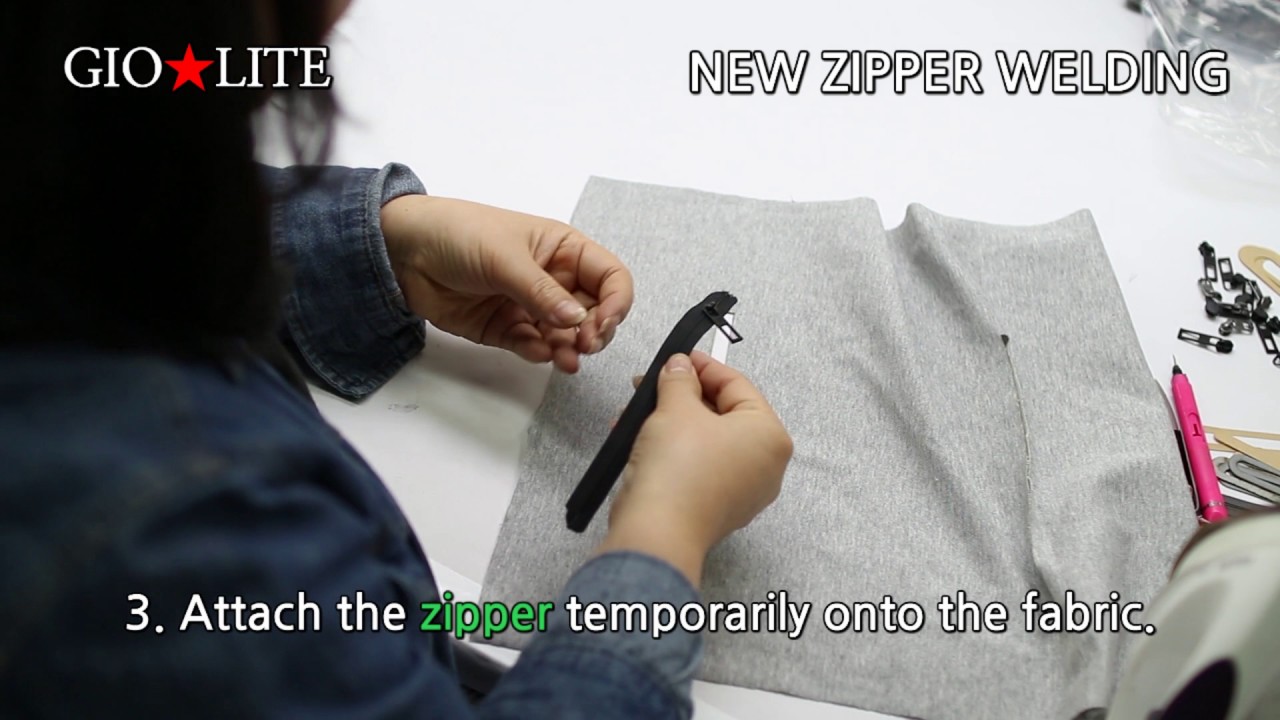 New method of zipper welding - YouTube