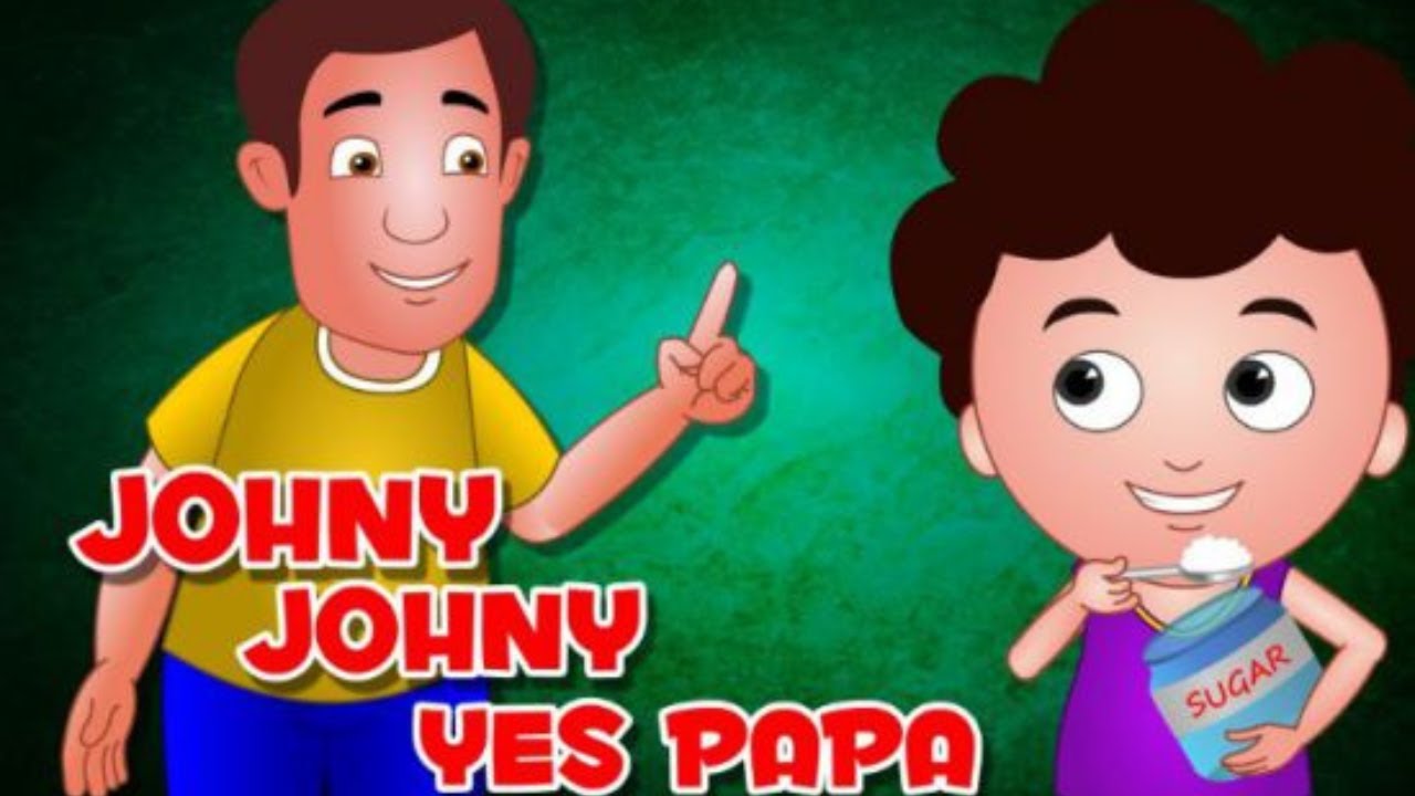 Johny Johny Yes Papa Eating Sugar No Papa Nursery Rhyme।জনি জনি ইয়েস ...