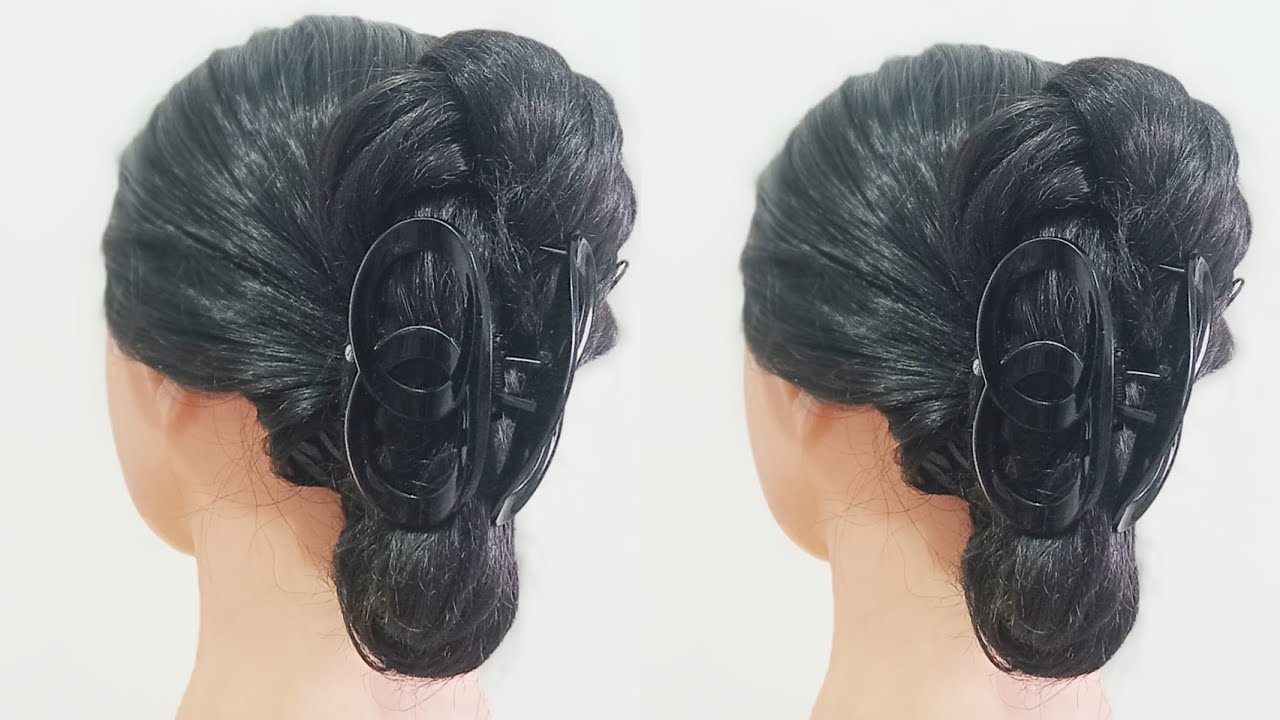 everyday oil bun hairstyles for long hair | hair lock hairstyles for ...