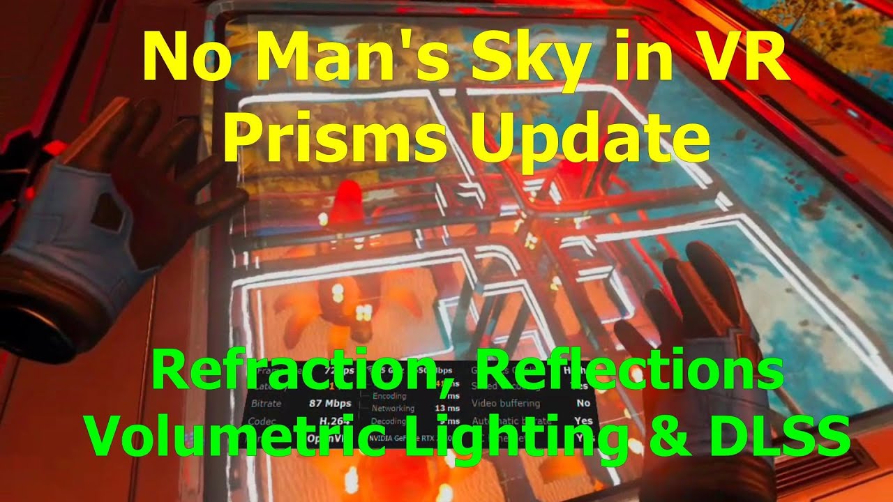 No Man's Sky VR - Prisms Update, Effects & DLSS - YouTube