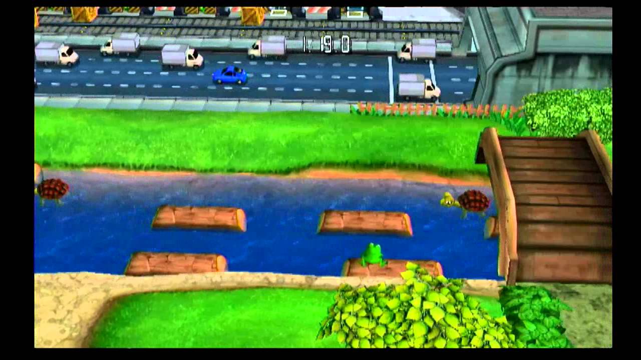 Frogger Returns (WiiWare) - Time Trial - YouTube