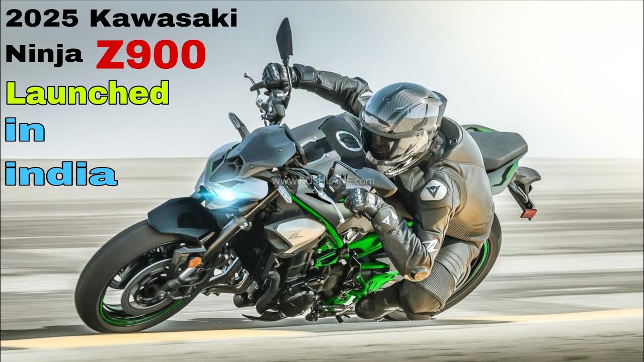 2025 Kawasaki Ninja Z900 finally Launched in india 🔥 Price, Features ...
