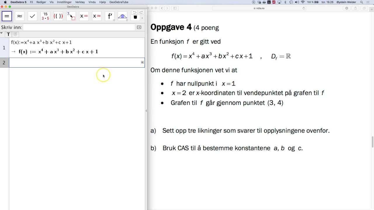 R1 eksamen vår 2015