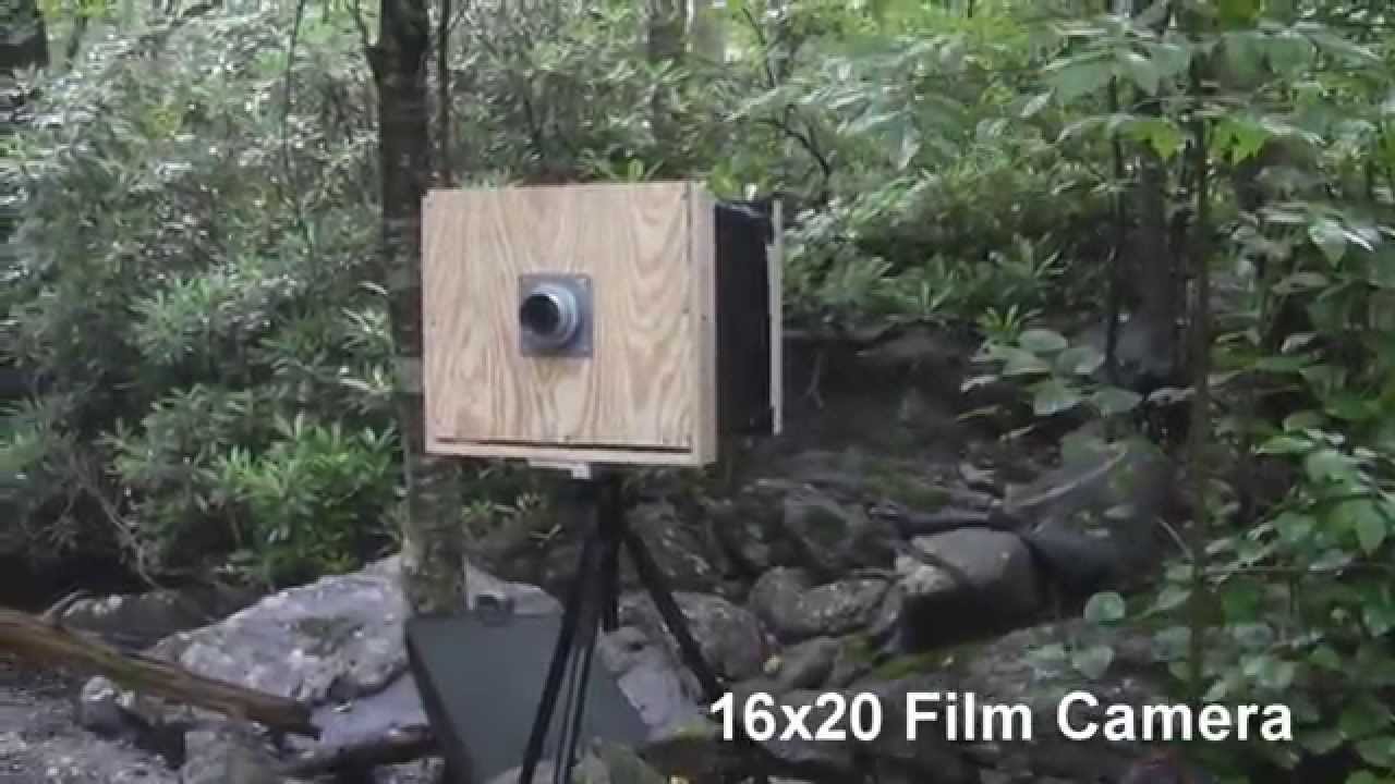 16x20 Home made Film Camera - YouTube