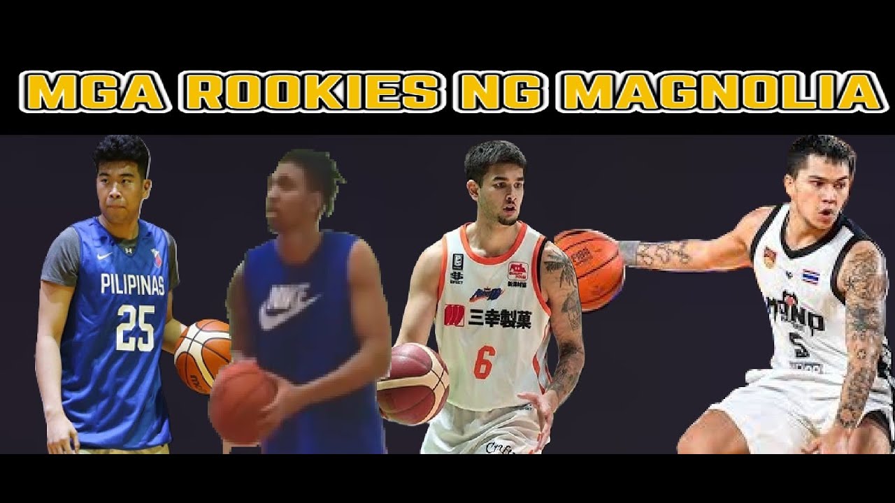 ITO MGA ROOKIES NA KUKUNIN NG MAGNOLIA SA DRAFT - YouTube