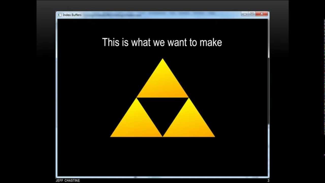 Tutorial 7 - Index Buffers in OpenGL - YouTube