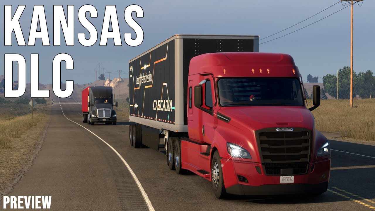 Kansas DLC I PREVIEW Gameplay I AMERICAN TRUCK SIMULATOR - YouTube
