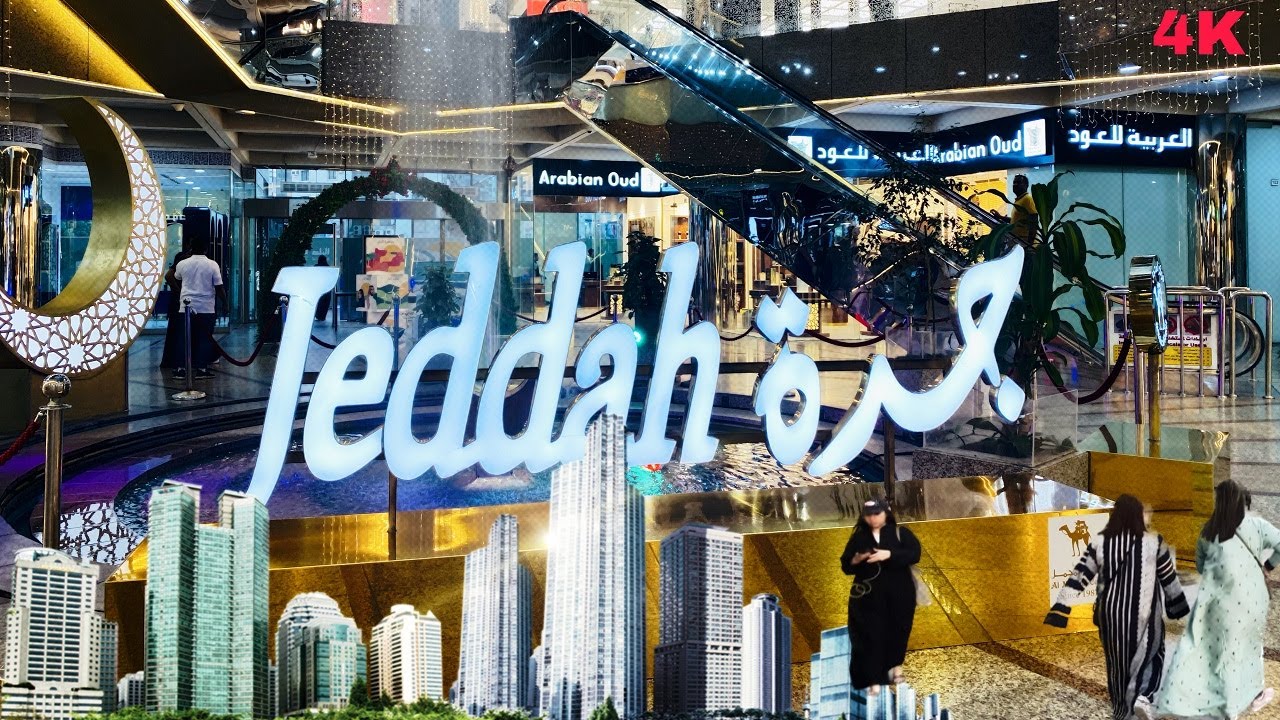 CITY WALK | VLOG-1 |JEDDAH KSA | 4K - YouTube