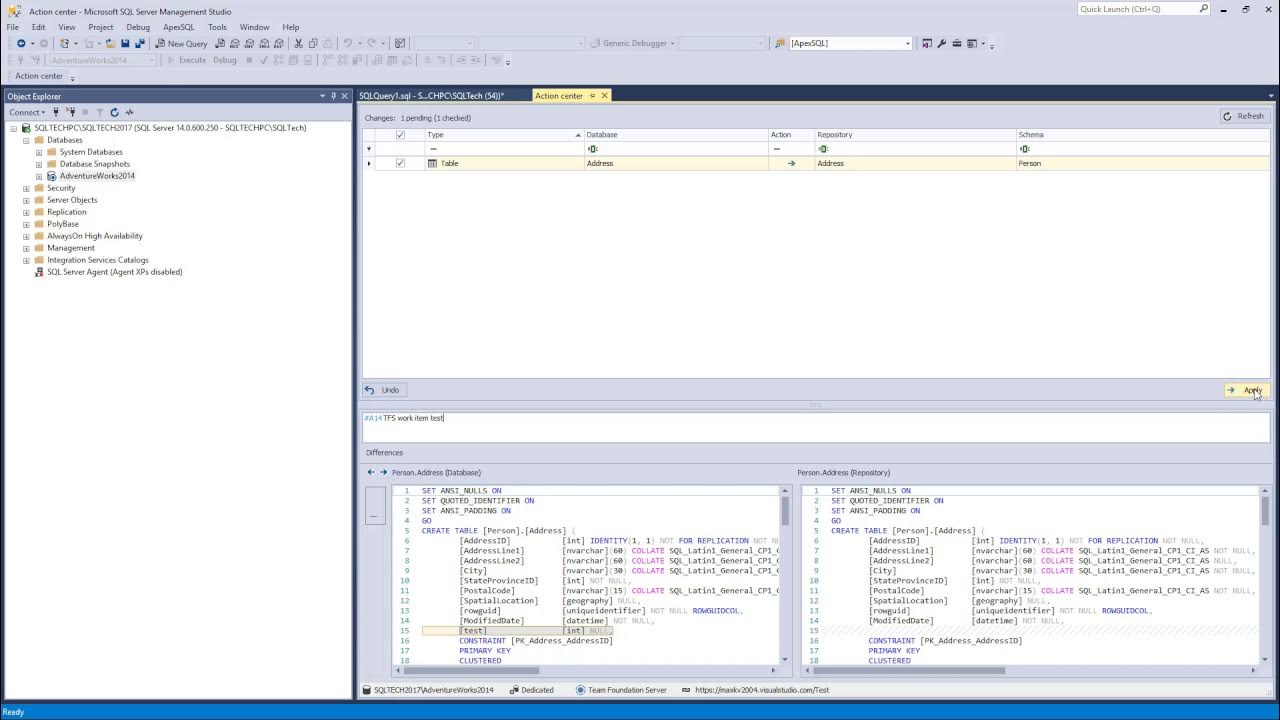 How to associate a TFS work item ID with a changeset - YouTube