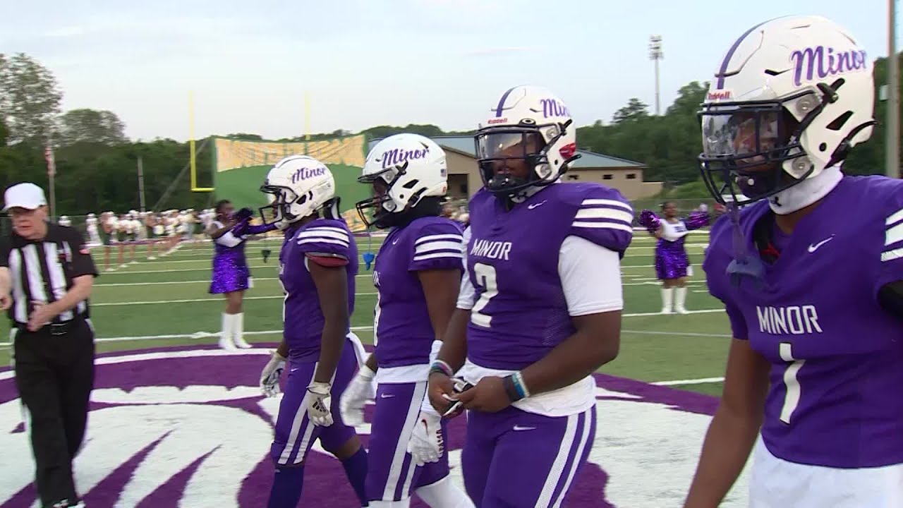 Alabama high school football highlights: Mountain Brook at Minor - YouTube