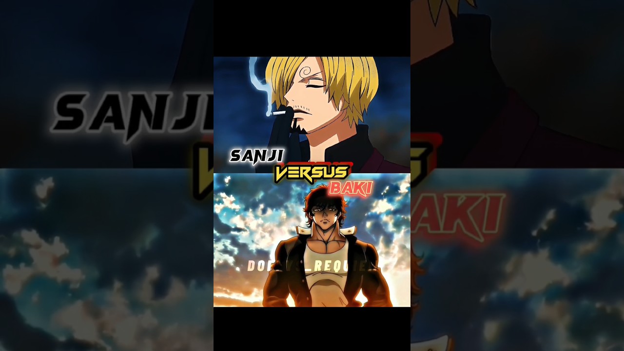 Sanji vs Baki (spin the wheel part 2) random 1v1 #edit #sanji #baki # ...