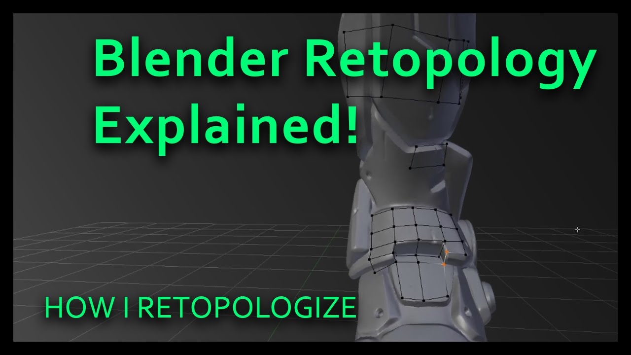 Retopology in Blender: explained - YouTube