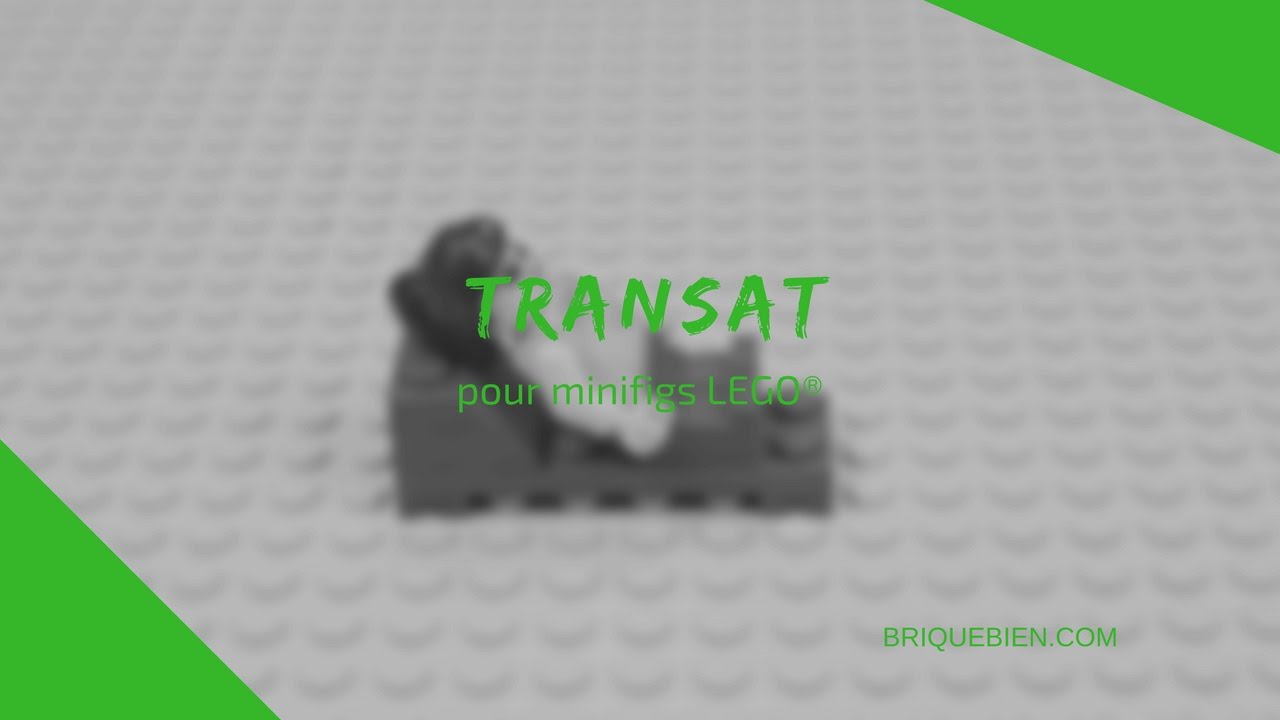 Fabrique un TRANSAT pour tes minifigures LEGO® - YouTube