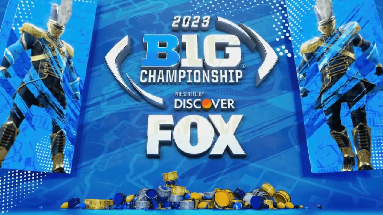 FOX CFB intro | 2 Michigan vs 16 Iowa | 12/2/2023 - YouTube