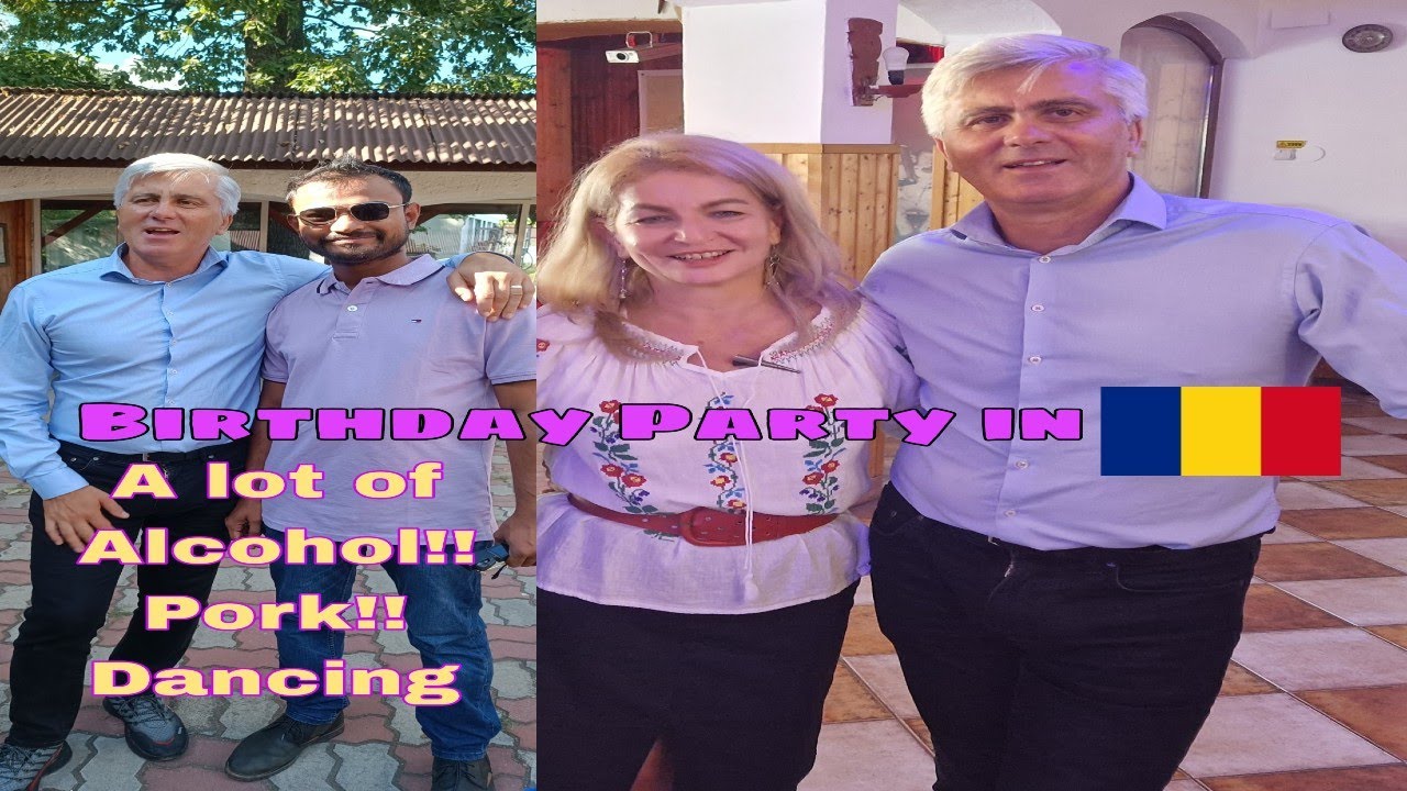 How do rich people celebrate their birthdays in Romania - YouTube