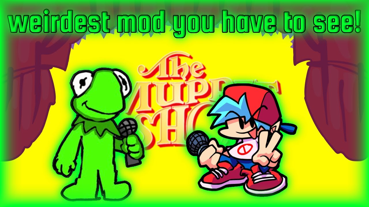 The weirdest mod you HAVE to see! | fnf vs kermit - YouTube