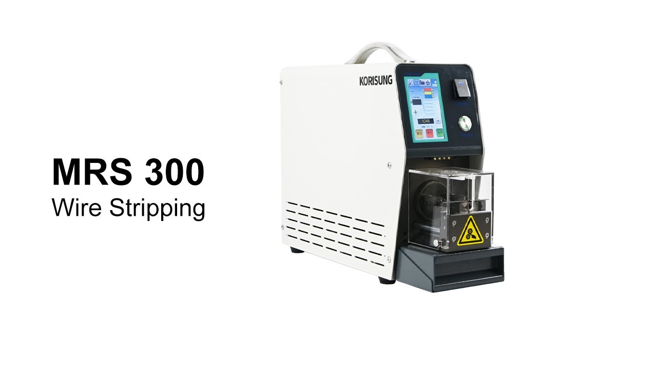 MRS 300: Servo-powered Wire Stripping Machine | Sequence Stripper ...