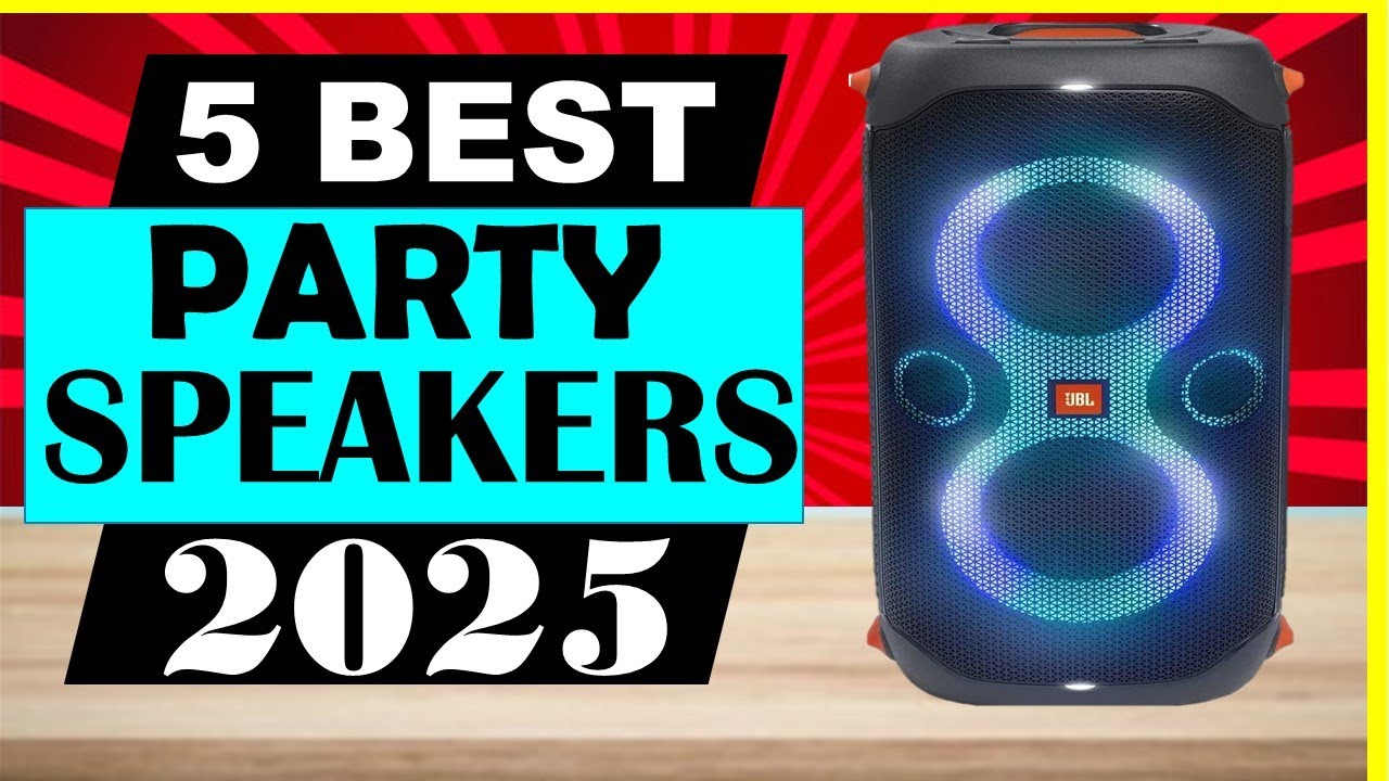 [TOP 5] Best Party Speakers On the Market (2025) Buyers Guide - YouTube