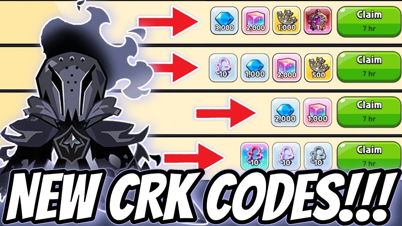 NEW SEPTEMBER CRK CODES 😱 Redeem Now in Cookie Run Kingdom - YouTube