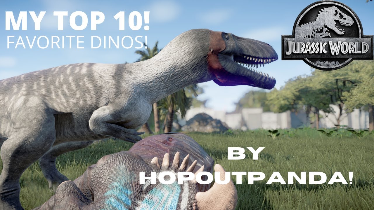 TOP 10 NEW DINOSAUR MODS! Jurassic world evolution mods - YouTube