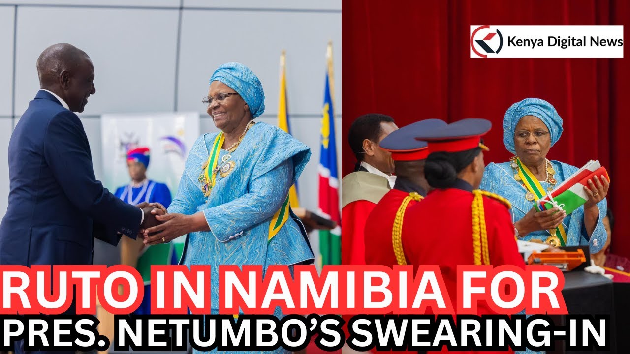 President Ruto attends the Inauguration of the 5th President of Namibia ...