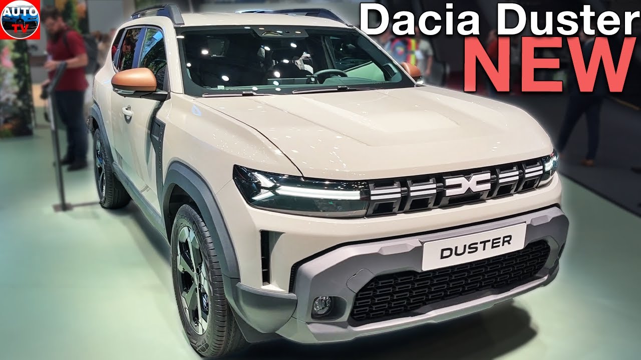 All NEW Dacia DUSTER 2024 - FIRST LOOK, interior, exterior - YouTube