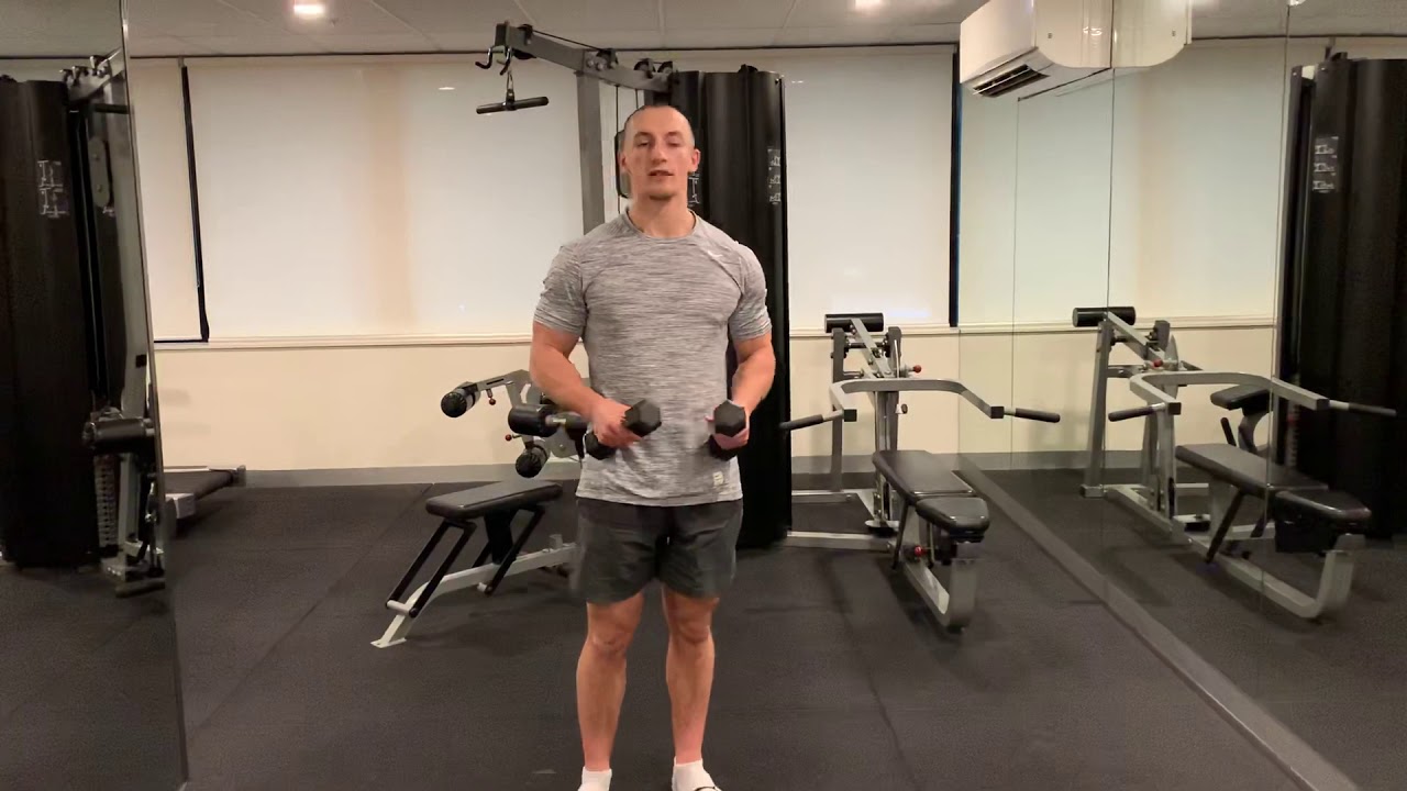 DB external rotation - YouTube