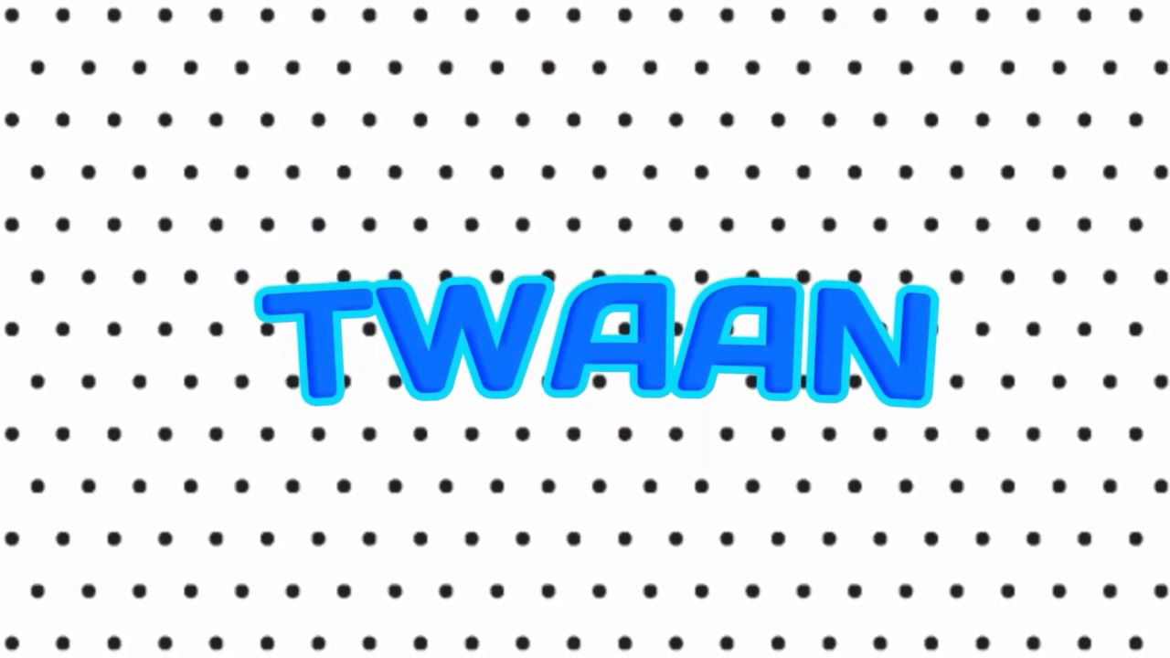 Twaan intro contest entry - YouTube