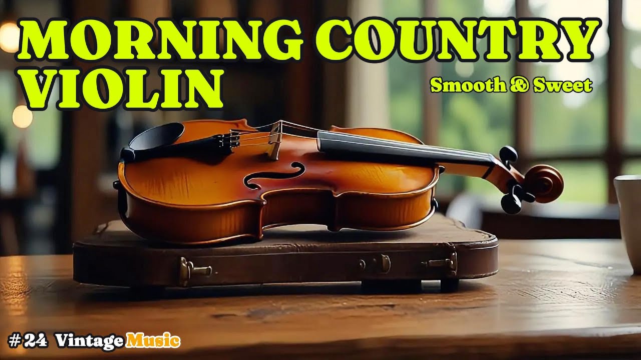 【SMOOTH VIOLIN 24】Country Morning Violin Daily/ Chill/ Work/ Study ...