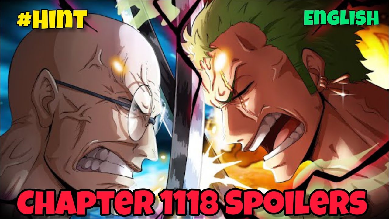 ONE PIECE CHAPTER 1118 SPOILERS AND EDITORS HINT - YouTube