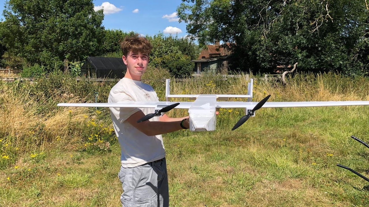 First 'flight' of my RC plane - YouTube