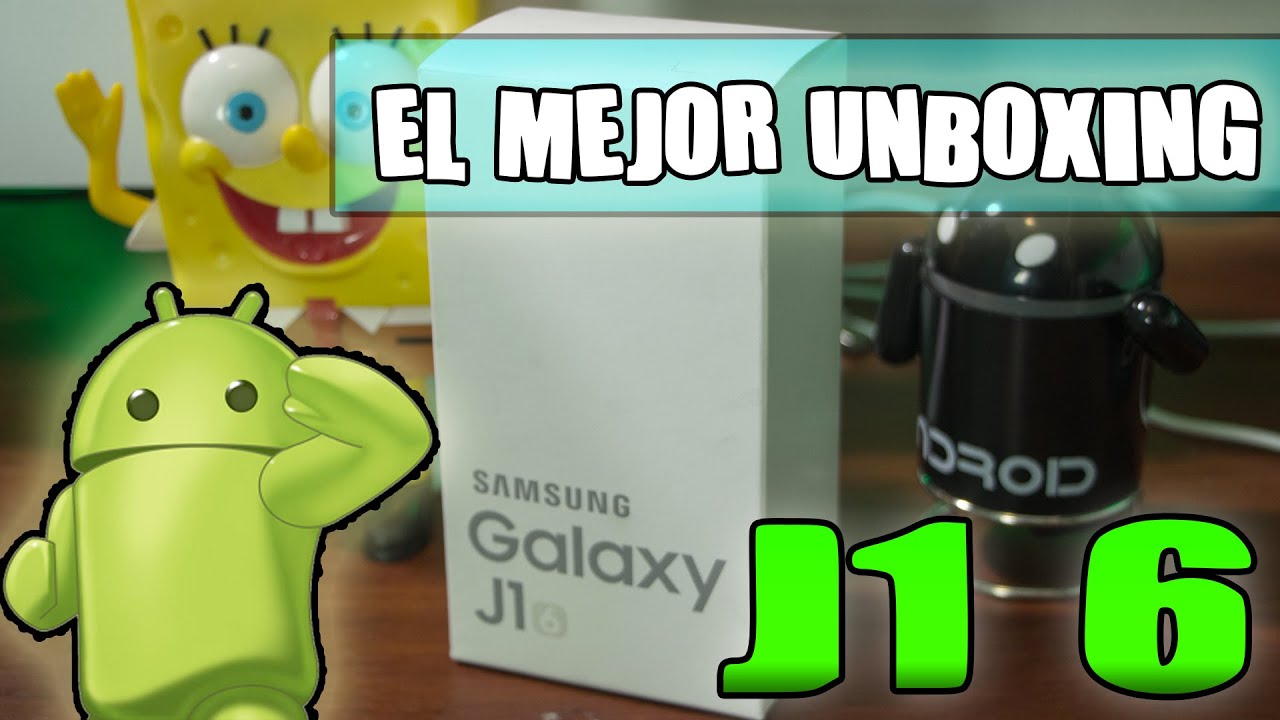 EL MEJOR UNBOXING! Samsung Galaxy J1 6 "2016" - YouTube