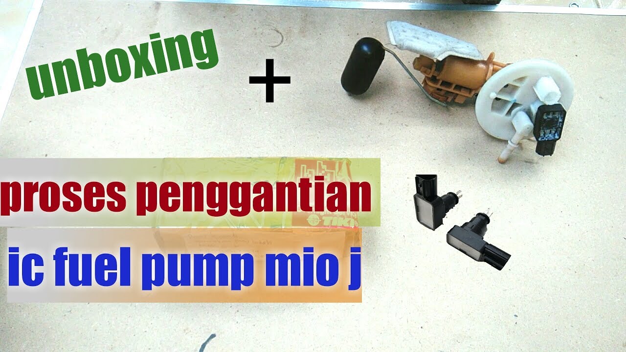 Proses Penggantian IC Fuelpump Mio j - YouTube