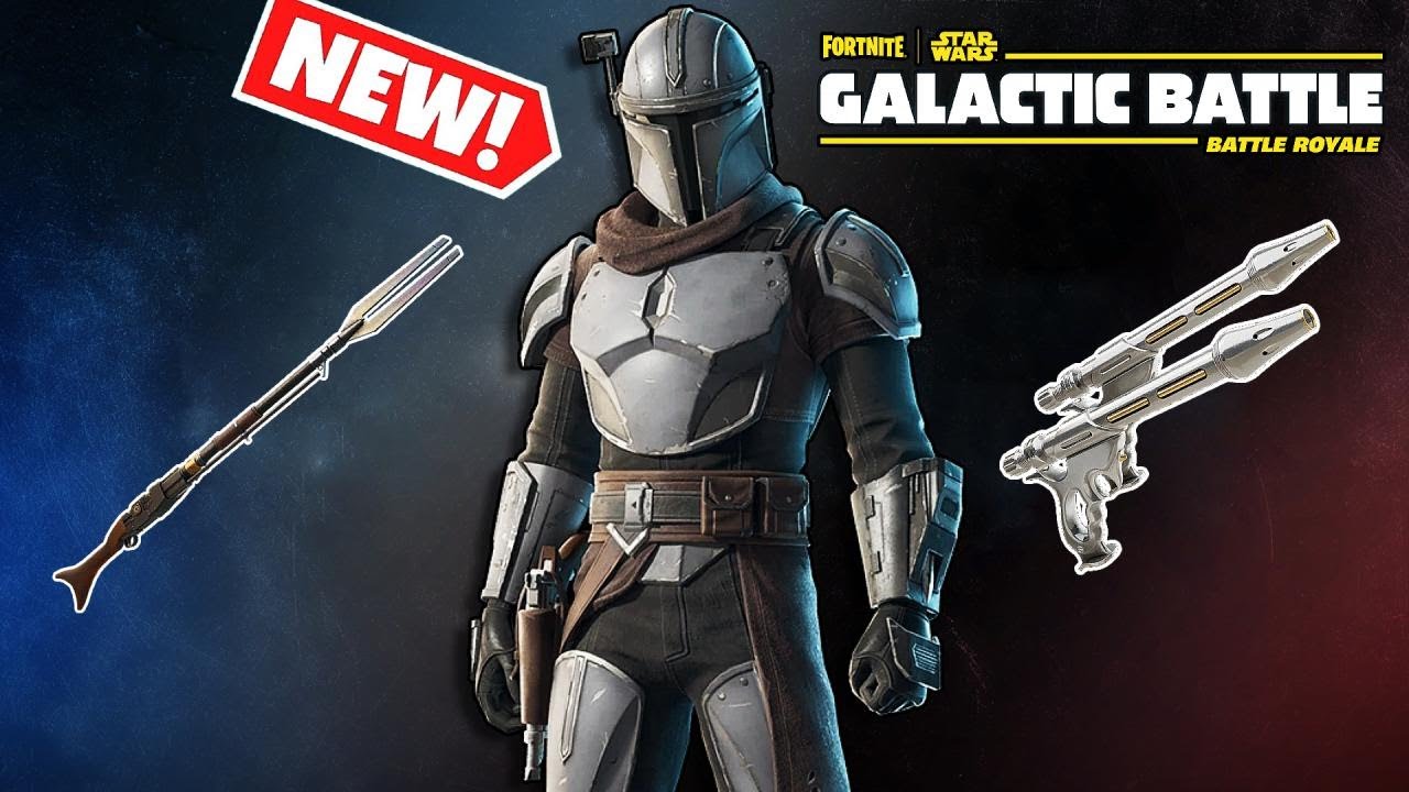 *NEW* Mandalorian Warrior Skin + Amban Sniper Rifle & Duel Pistols ...