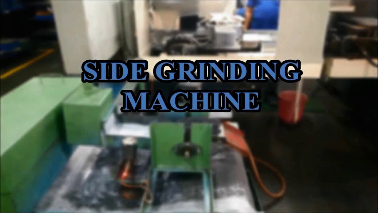 PRECISION SIDE GRINDING MACHINE FOR KNIFE GRINDING - YouTube